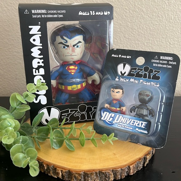 Mez-Itz | Toys | Nib Mezcotoyz Dc Comics Mezitz Vinyl Superman Figures ...